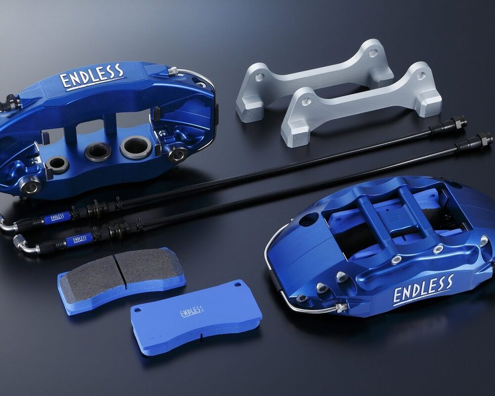 Endless 6POT / Racing 4 Front & Rear Performance Brake System for R34 ...