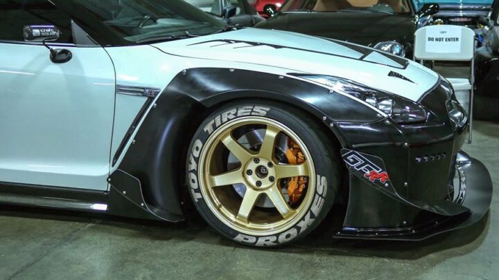 Rocket Bunny Full Wide Body Aero Kit with Wing for 2009-16 Nissan GT-R ...