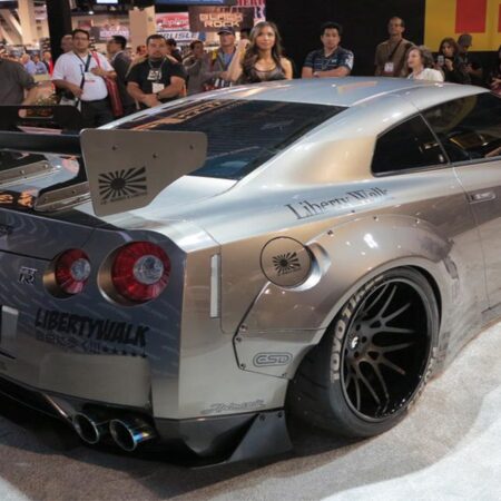 Liberty Walk LB-WORKS Type-I Ver.1 Rear Wing for R35 Nissan GT-R - GT ...