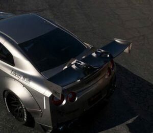 Liberty Walk LB-WORKS Type-I Ver.1 Rear Wing for R35 Nissan GT-R - GT ...