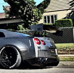 Liberty Walk LB-WORKS Type-I Ver.1 Rear Wing for R35 Nissan GT-R - GT ...