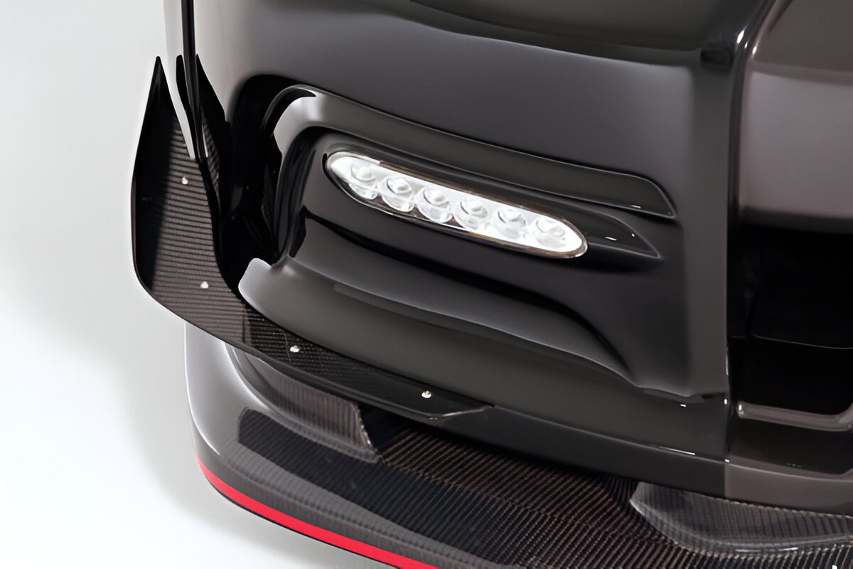 Varis Carbon Single Canards (for 14' Ver. Front Bumper) for CBA-R35 ...